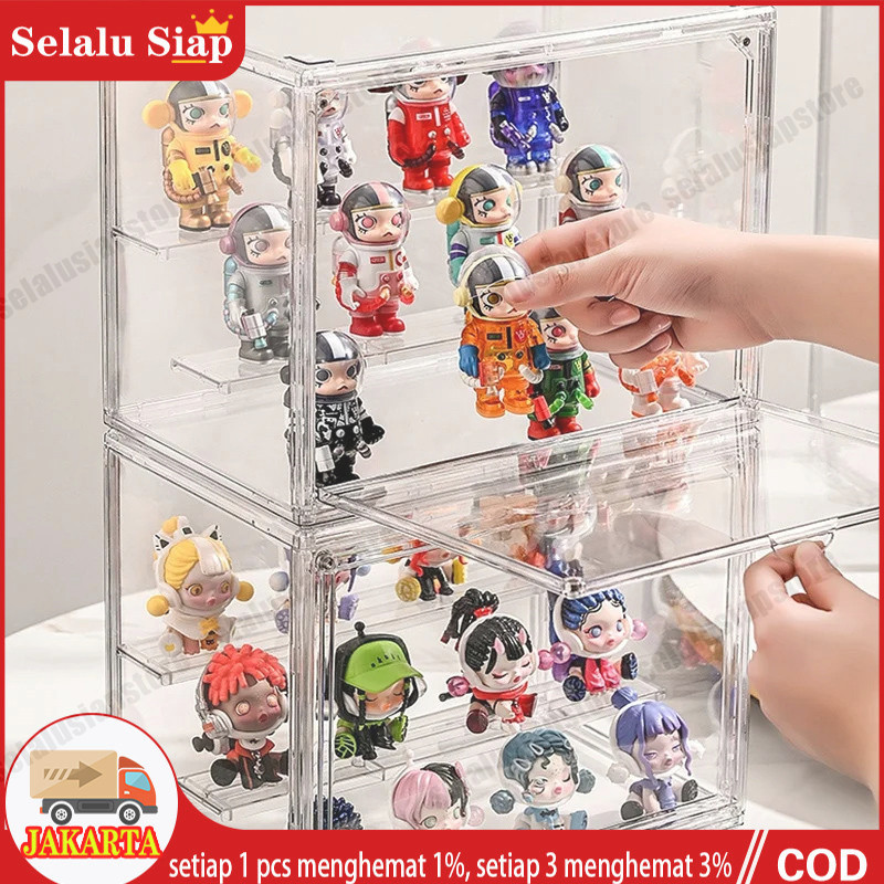Action Figure Box Display Box Full Acrylic Pop Mart Blind Box Bricks ...