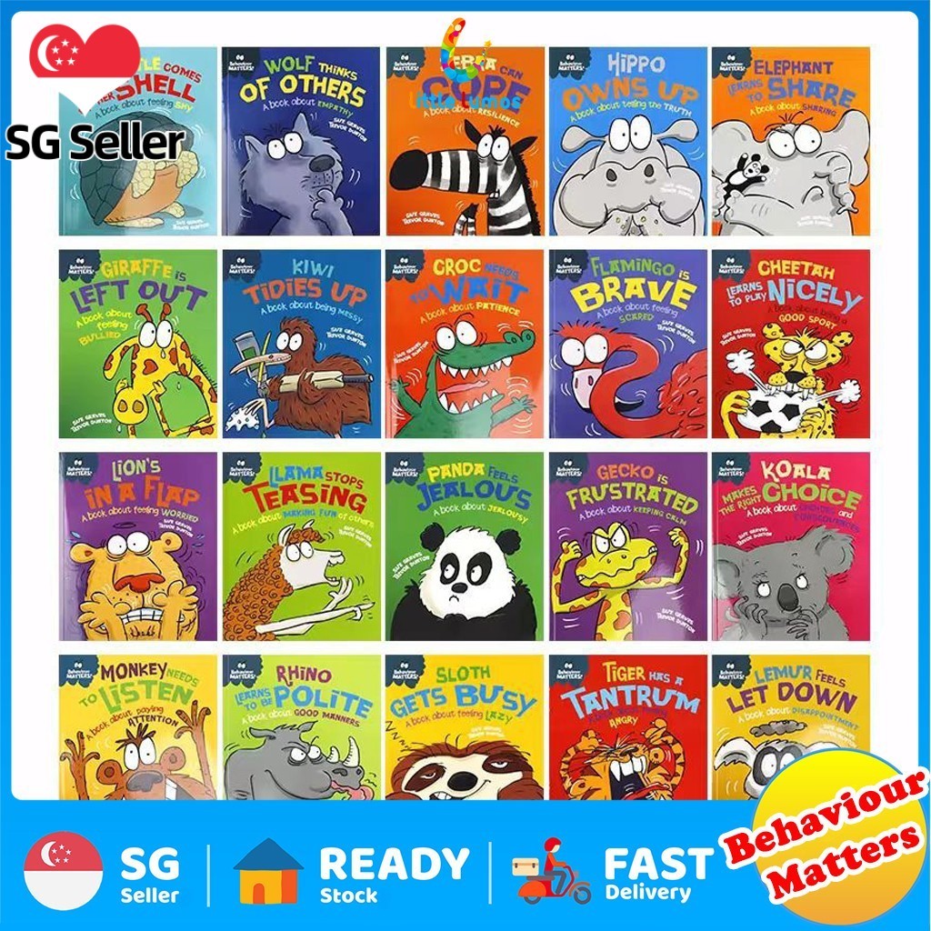 20 Book Behaviour Matters Set | Kids Early Learning Books Collection ...