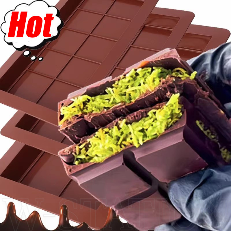 Dubai Rectangular Chocolate Mold - Large, Thick - High Quality, Heat ...
