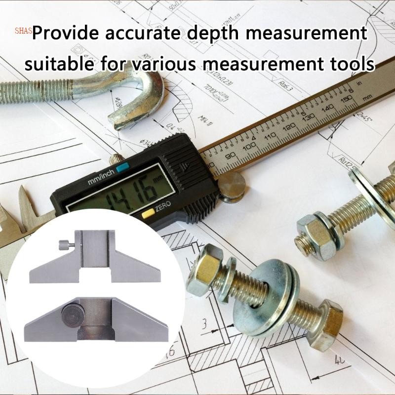 Shas Stainless Steel Depth Measurement Instrument for Professional Use ...