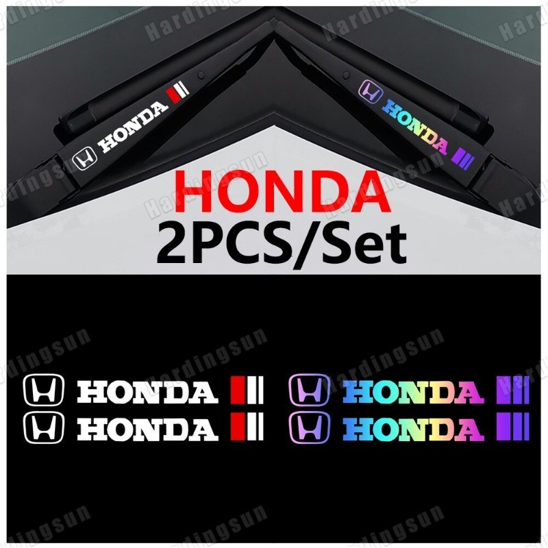 HONDA Car Brand Logo Sticker Wiper Decorative Waterproof Sticker Body ...