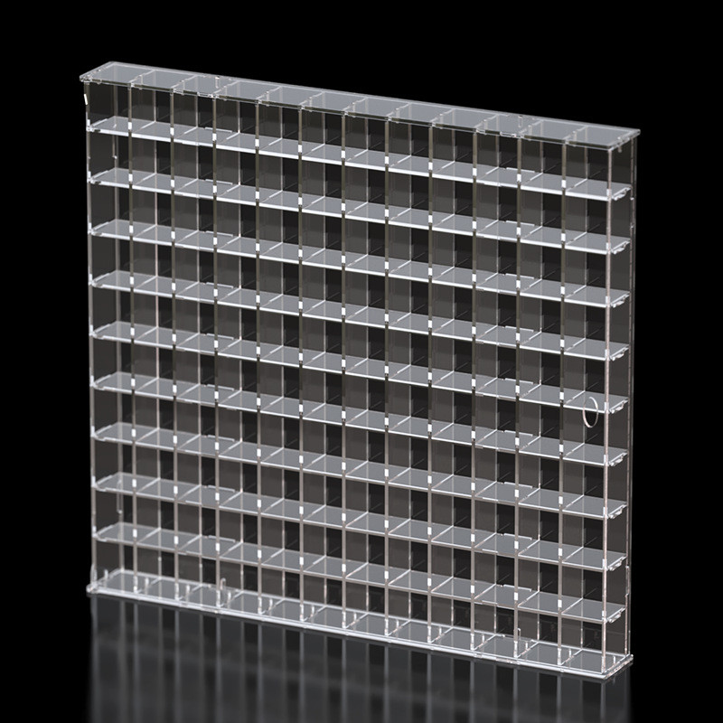 popmart display box Transparent Cute Grain Blind Box Display Rack Wall ...