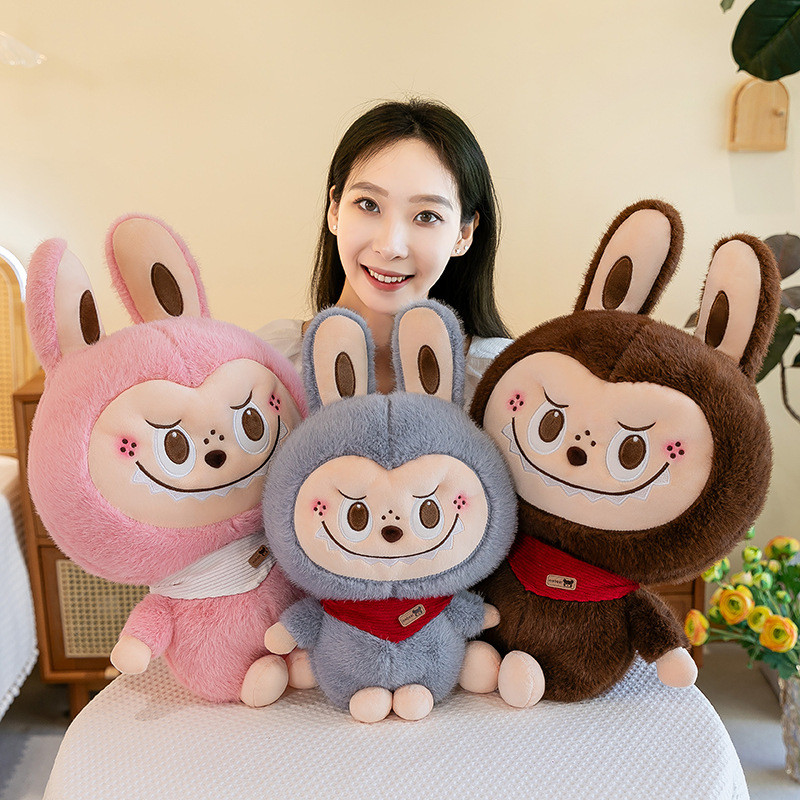 Cute LABUBU plushie soft toy cartoon labubu plush toy doll kid birthday ...