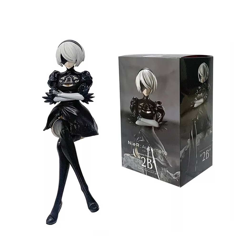 NieR Automata YoRHa No.2 Type B 2B Machine Lifeform Action Figure Toy ...