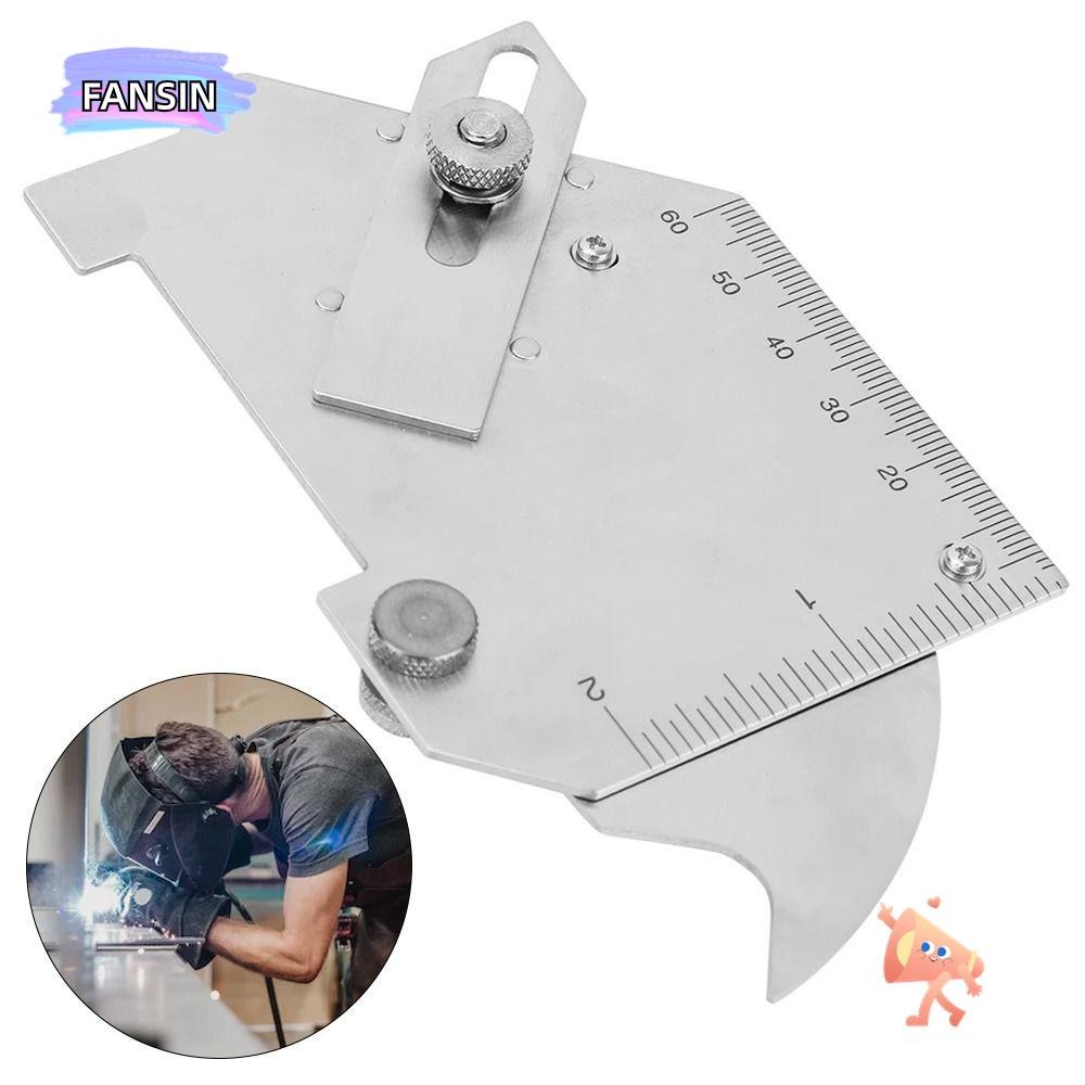FANSIN1 Weld Gauge Height Welding Seam Gap Gage Inspection Ruler Fillet ...