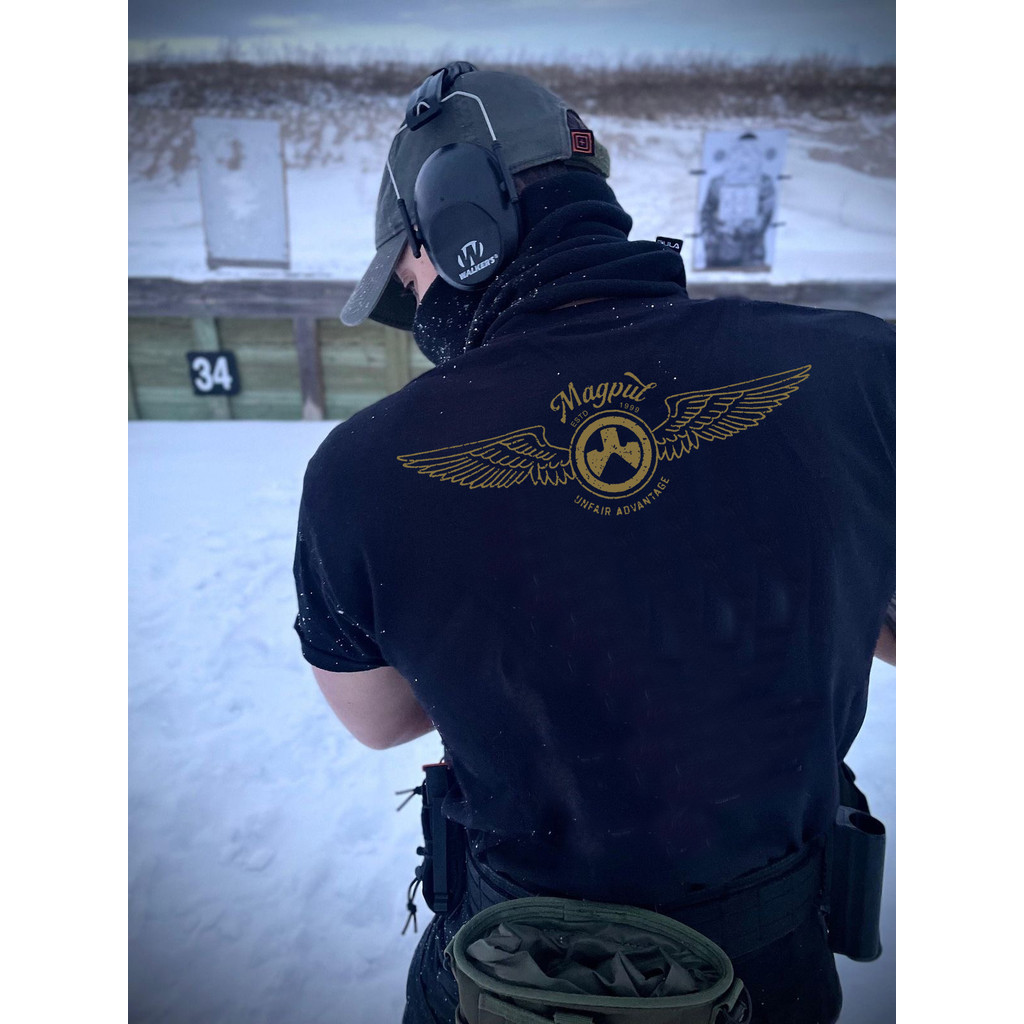 Hardman Club Ma Gai Series Golden Wings Back Logo Printed Military ...