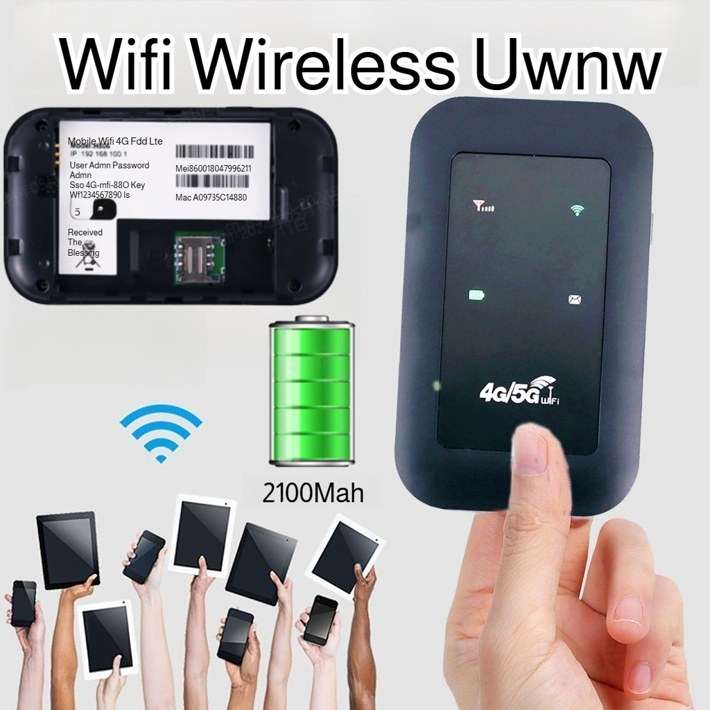 Hot [Portable WIFI/5G Mobile WIFI Router]Mobile Wifi Hotspot Modem ...