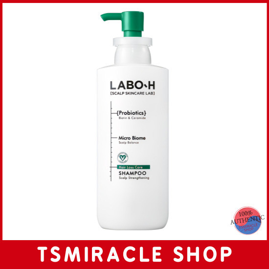 Labo-H Scalp Strengthening Hair Loss Relief Vegan Shampoo 400ml/610ml ...