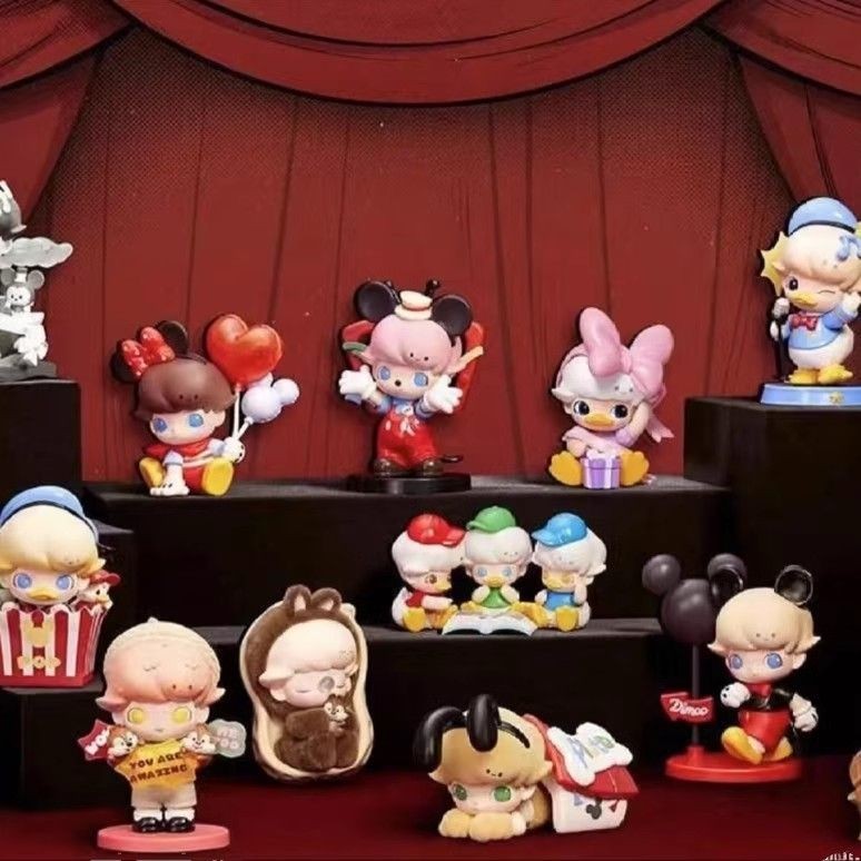 POPMART Pop mart Disney DIMOO Collaboration Series Donald Duck Mickey ...