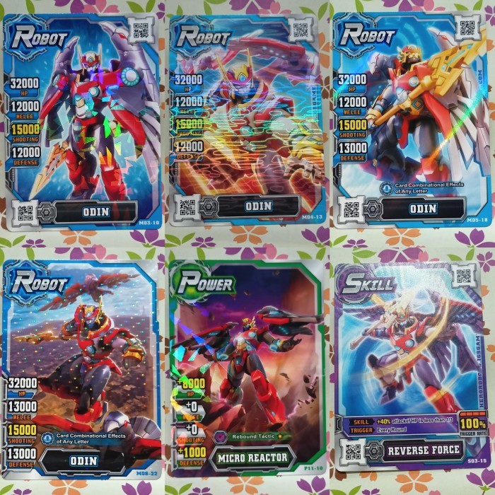 Hero of robots crystal ODIN robot / power / skills | Shopee Singapore
