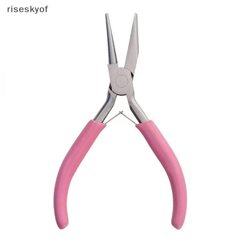 riseskyof Professional Round Concave Pliers Mini Precision Wire Loop ...