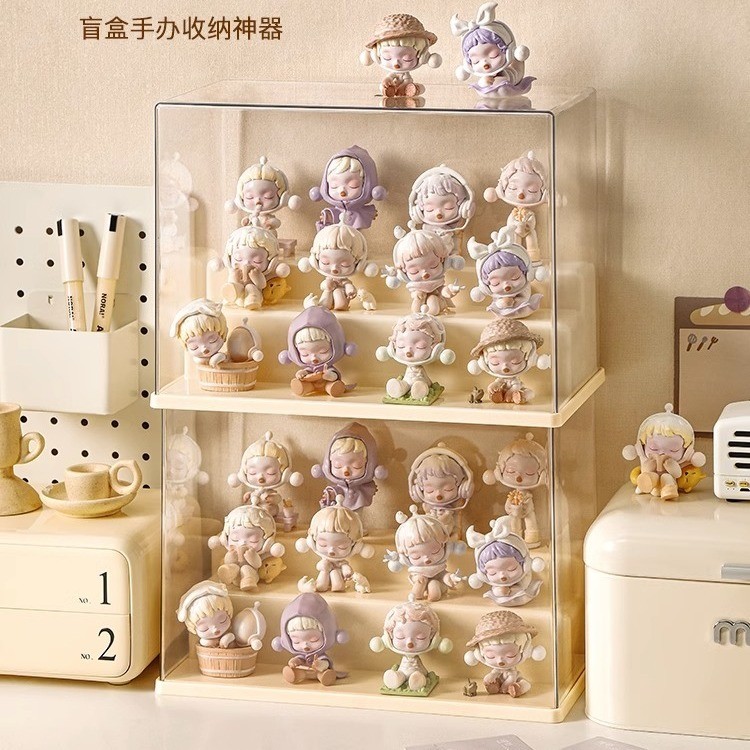 Blind Box Display Stand Storage Box Acrylic Ornament Desktop Box ...