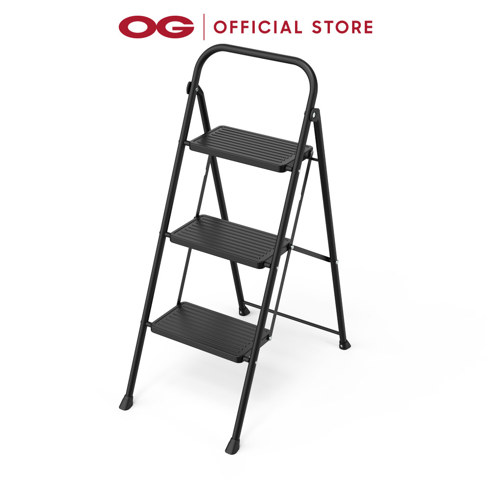Smart Living 3-Step Folding Ladder | Shopee Singapore