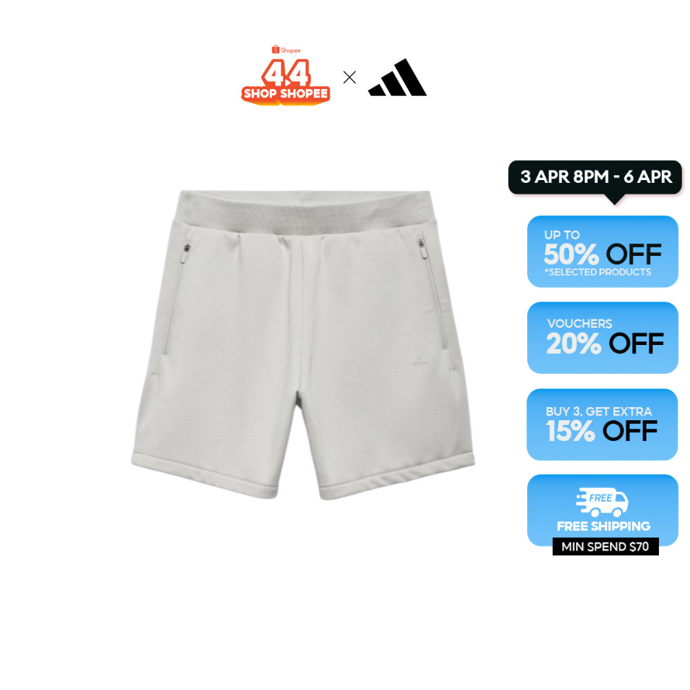 adidas Basketball adidas Basketball Shorts Unisex Grey IA3426 | Shopee ...