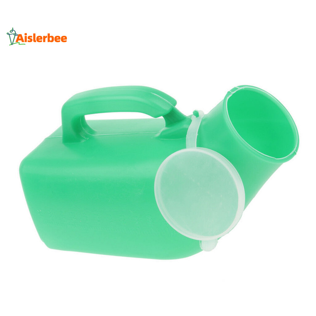 Aislerbee| 1200 ML Male Urinal with Cap Reusable Plastic Urinal Pot Men ...
