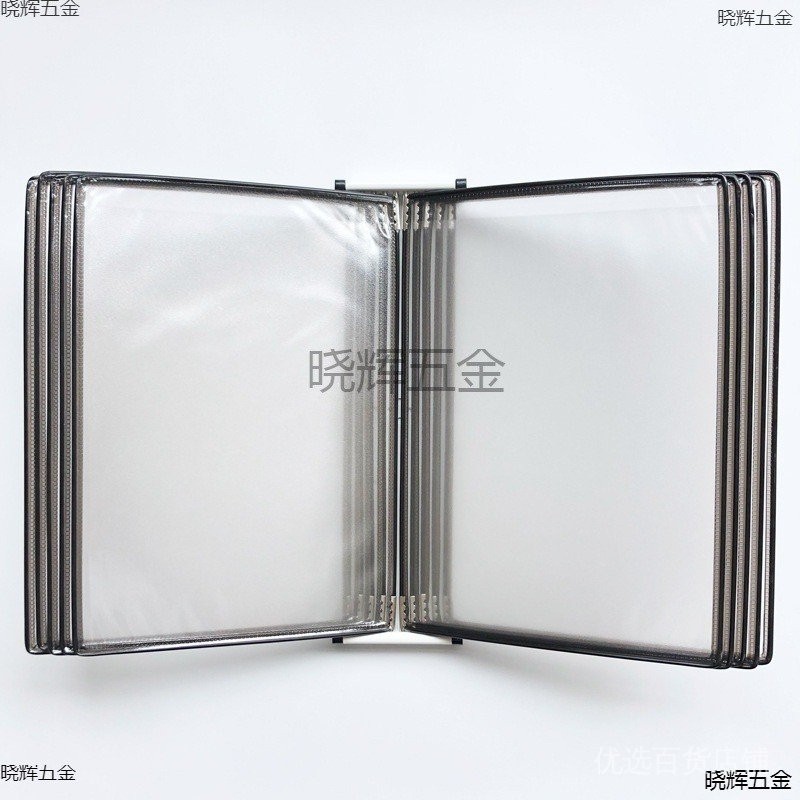 10Wall-Mounted Display Folder A4Wall-Mounted10Kong Strong Magnetic Wall ...