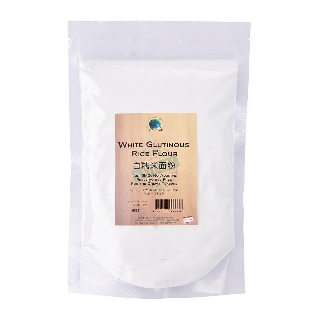 Green Earth Organic White Glutinous Rice Flour 300g | Shopee Singapore