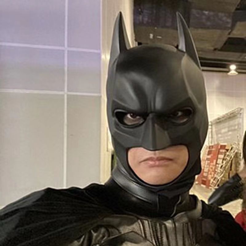 #蝙蝠侠面具头套面罩batman帅气直播道具影视万圣节cosplay,, Batman Mask Headgear Mask batman ...