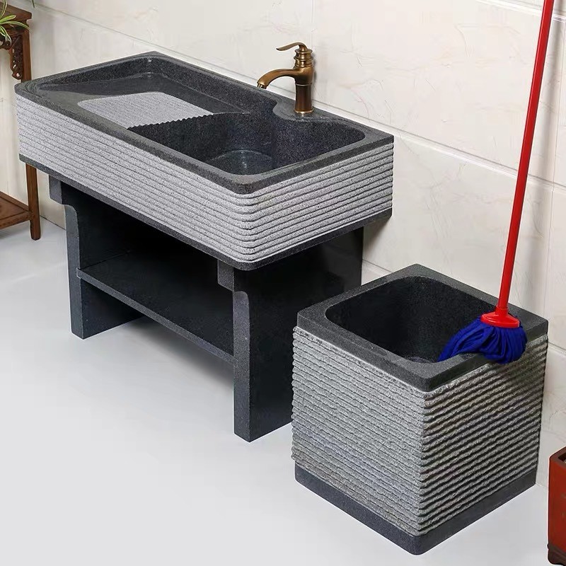 Laundry Tub with Washboard Whole Stone Sink with Washboard Laundry Tub ...