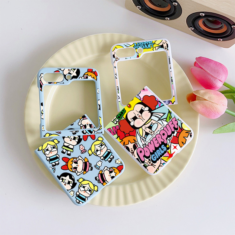 Cartoon Powerpuff Girls POP MART Crybaby Multicolored Hard Shockproof ...