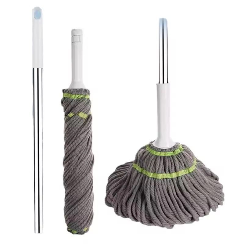 Spin mop Magic Mop Twist Mop Floor mop lantai Hands free self-wringing ...