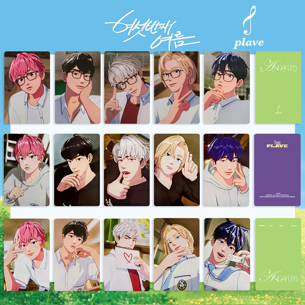 Kpop Idol PLAVE 6th Summer Photocards | Shopee Singapore