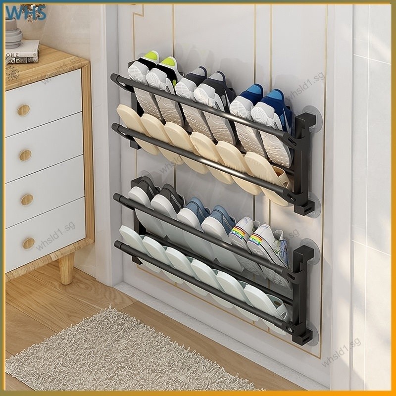 Shoe rack behind the door shoe rack sticker wall shoe rack non ...