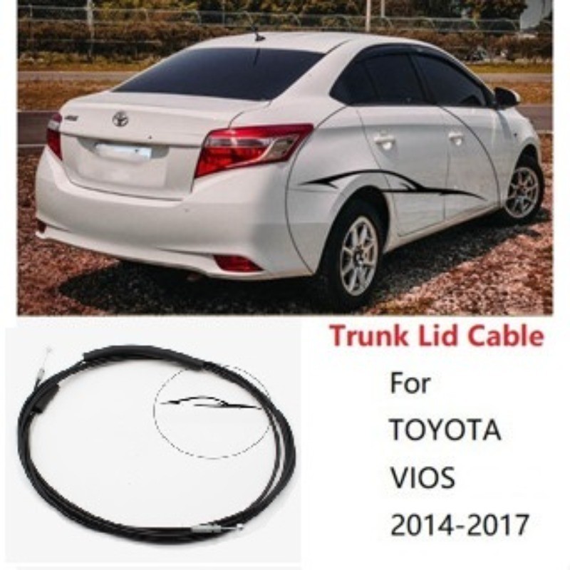 Compartment / Trunk Lid Cable For Toyota Vios 2014 2015 2016 2017 REAR ...