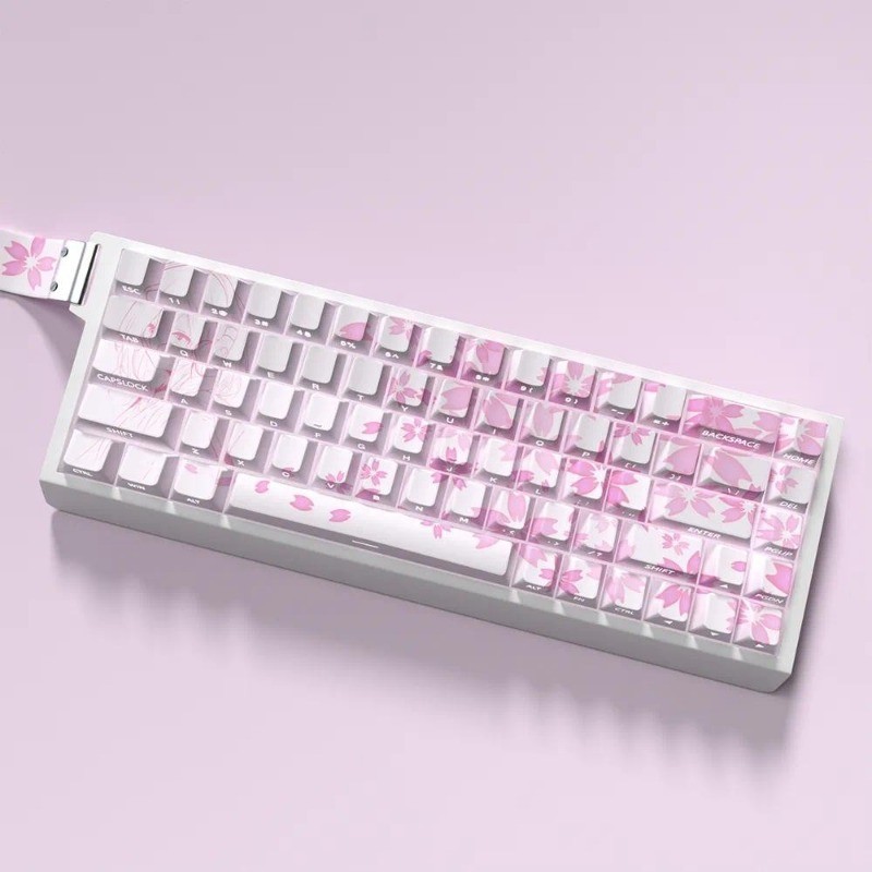 Nakano Miku Keycap Cherry Profile PBT Letter Side-engraved Light ...