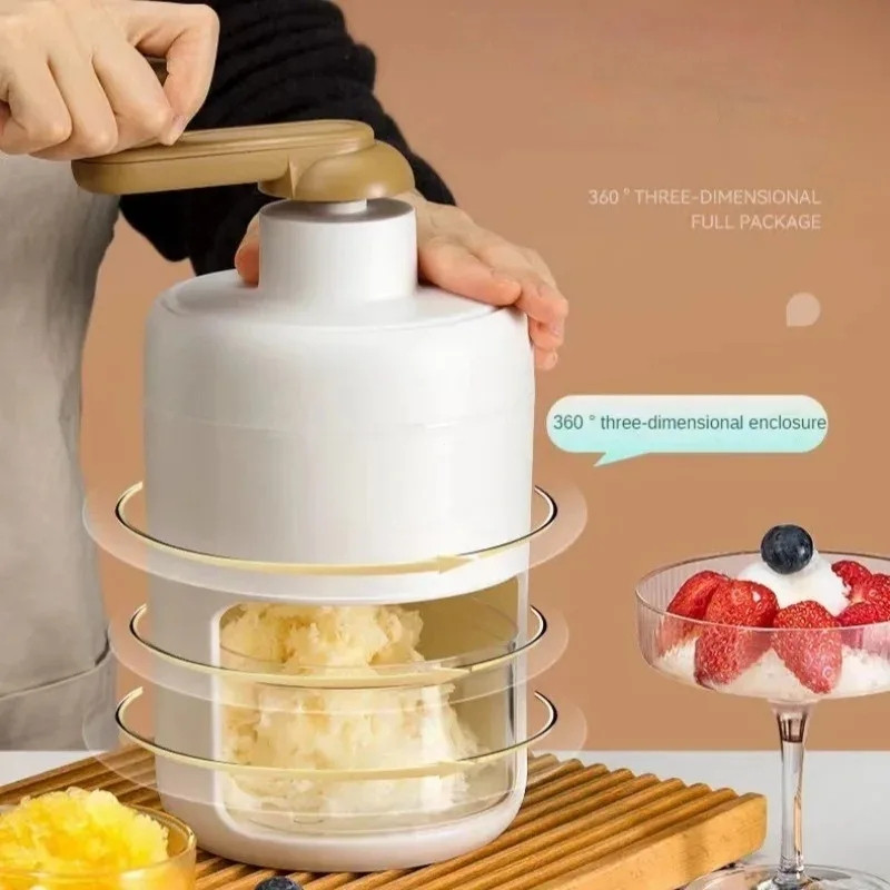 NEW Home small ice crusher portable hand-cranked smoothie machine ...