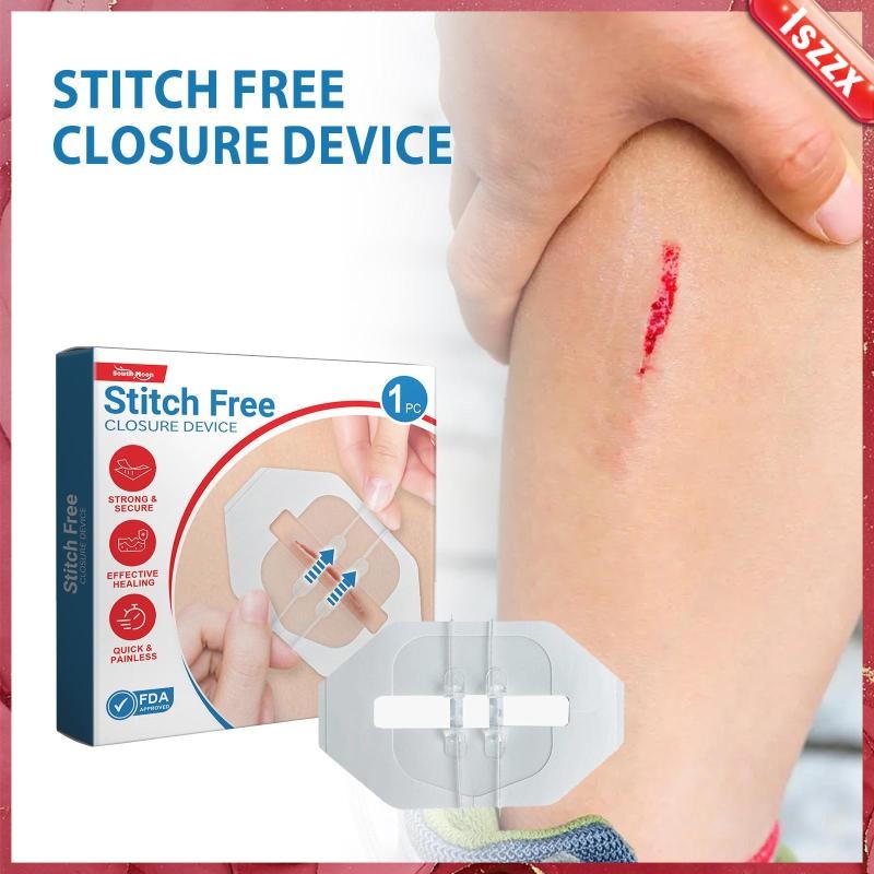 [Lszzx] Emergency Wound Closure Device Emergency Stitches Bandage for ...