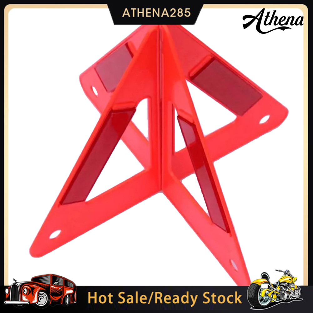 Athena_Car Vehicle Triangle Safety Reflective Foldable Emergency ...