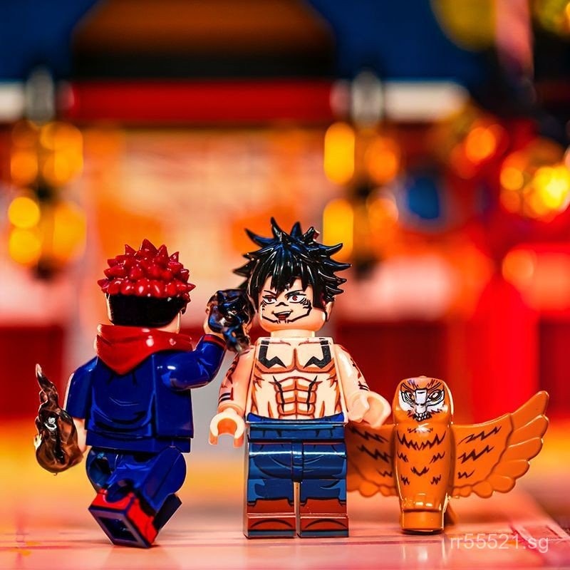 Curse Return Battle2Third-Party Chinese Original Building Blocks Doll ...