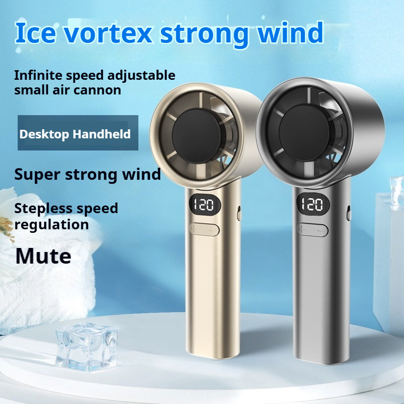 M11 Mini Fan 120 Speed High-Speed Handheld Stepless Speed USB Turbo ...