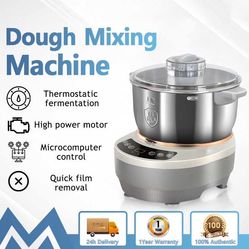 Ready Stock Dough Mixer 6.5L Automatic Electric Household Kneading ...