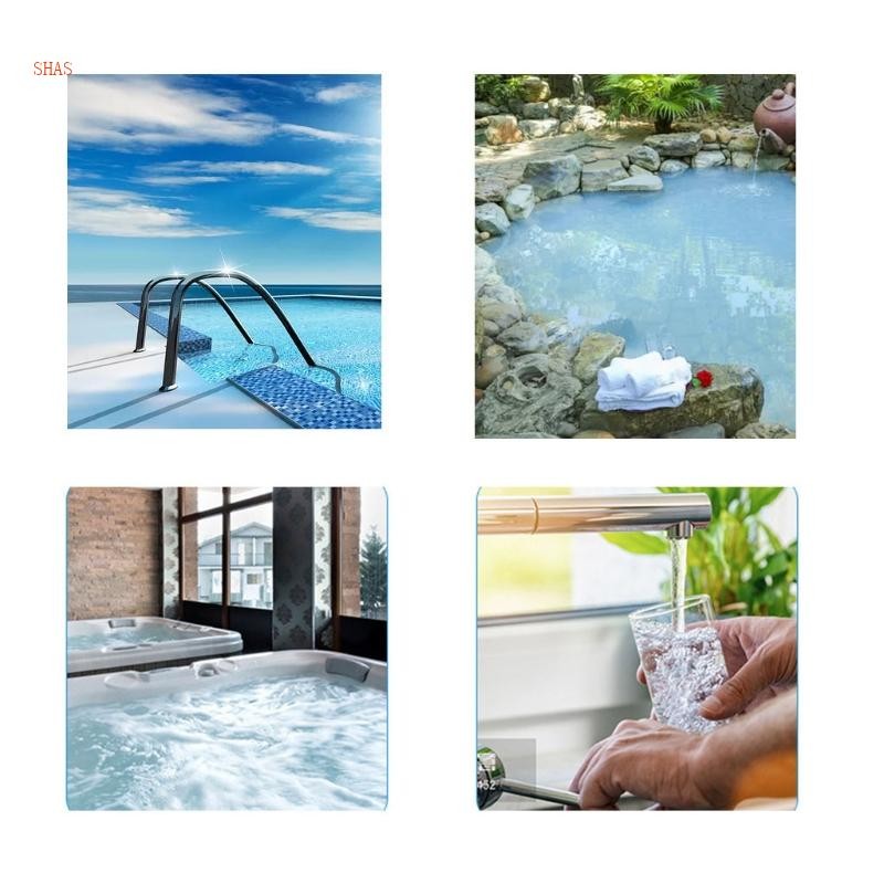 Shas Pool and Spa Water Test strips 50 Strip Pack of Swimming Pool ...