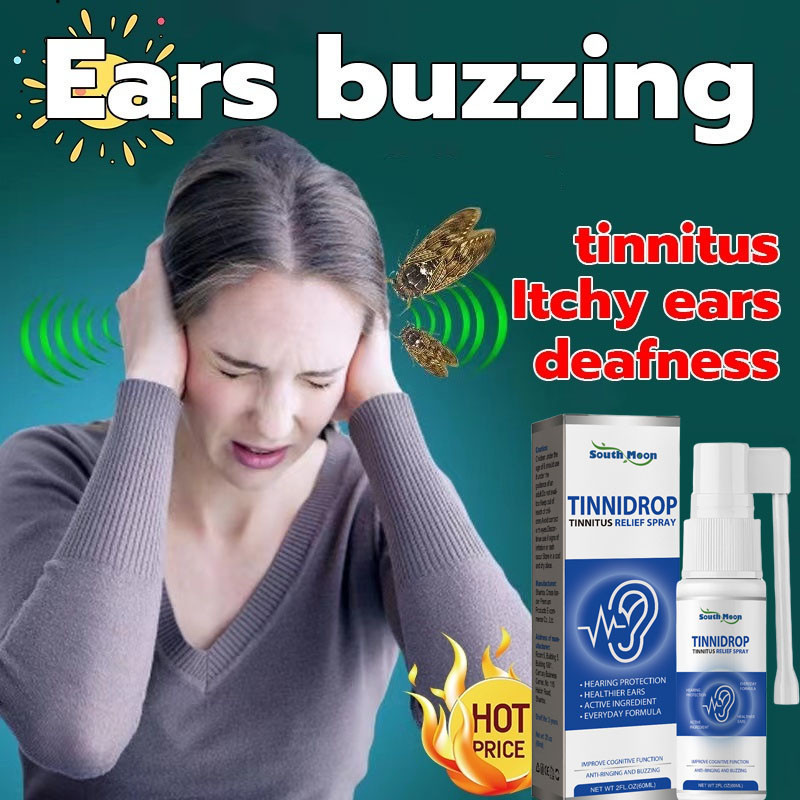 Japan Tinnitus & Ear Relief Spray - Fast-Acting Anti-Itch Drops for ...