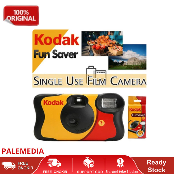 KODAK FUN SAVER DISPOSABLE FILM CAMERA [27 EXP] by Blezzystore | Shopee ...