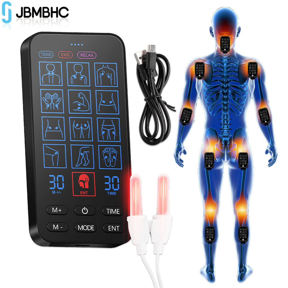 JBMBHC Electronic Pulse TENS Therapy Nose Laser Physiotherapy Equipment ...
