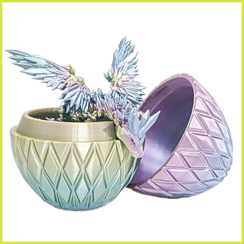 Fidget Dragon Egg 3D Printed Sensory Toys for Kids Decorative Fidget ...