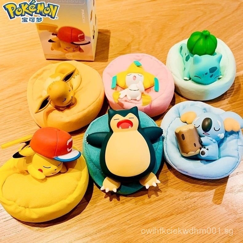 Pokemon Series Decoration Blind Box Magic Baby Car Pikachu Sleeping ...