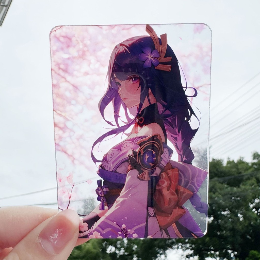 Genshin Impact Anime Character Surrounding Raiden Shogun Furina High ...