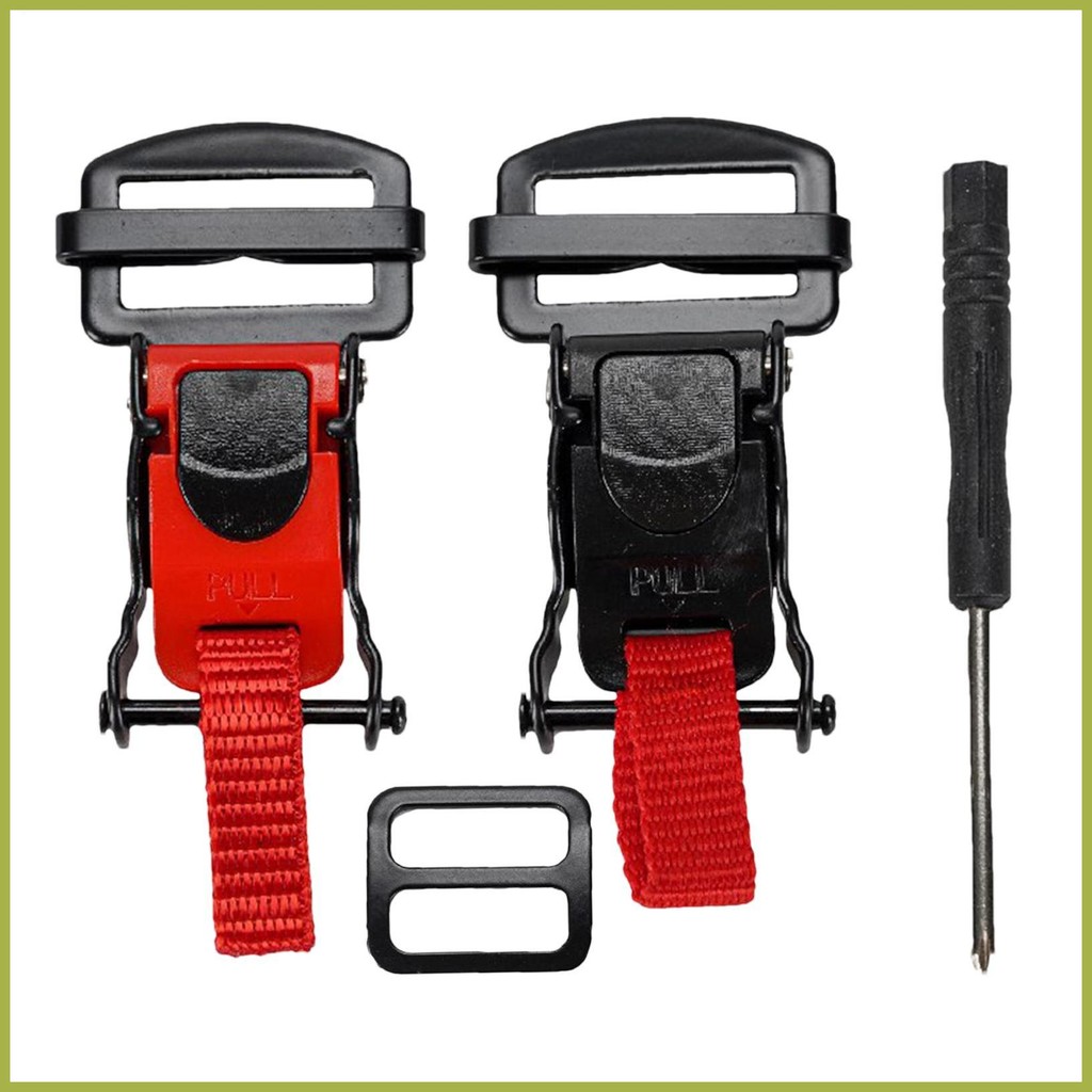 Helmets Quick Release Buckle Kit Double D Safe Quick Release Clip ...