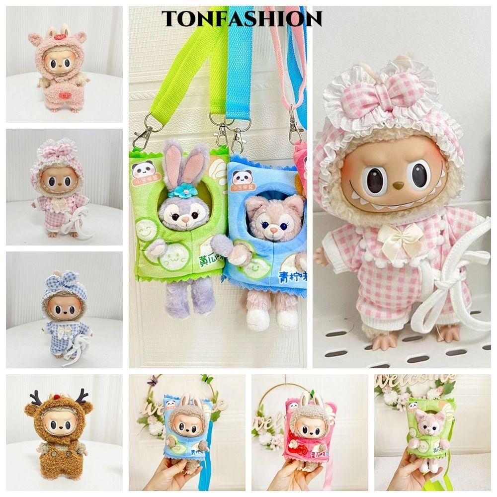 TONFASHION Doll Clothes, Labubu Time To Chill Filled Potato chips ...