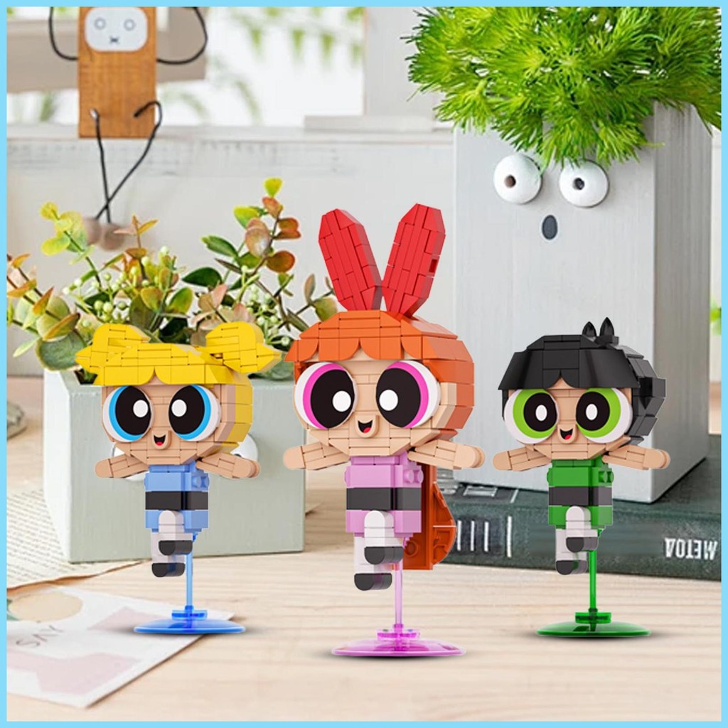 Character Building Blocks Set Anime Character Bricks Model Building Kit ...