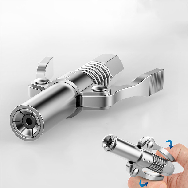 Grease Guns Coupler Heavy-Duty Oil Injector Pump Syringe Lubrication ...