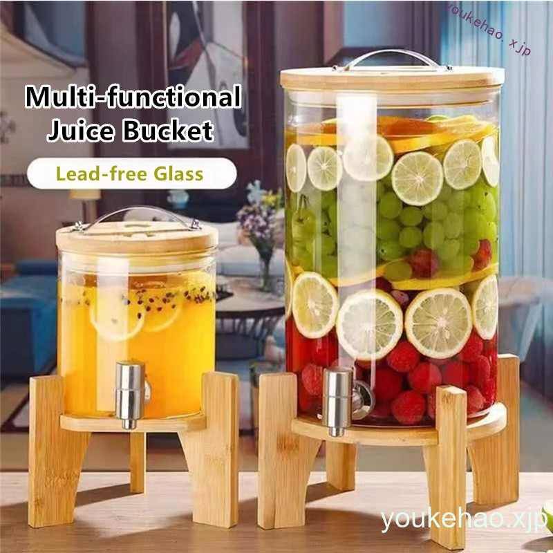 Multi-functional Juice Bucket Cola Barrel Beverage Jugs Countertop ...