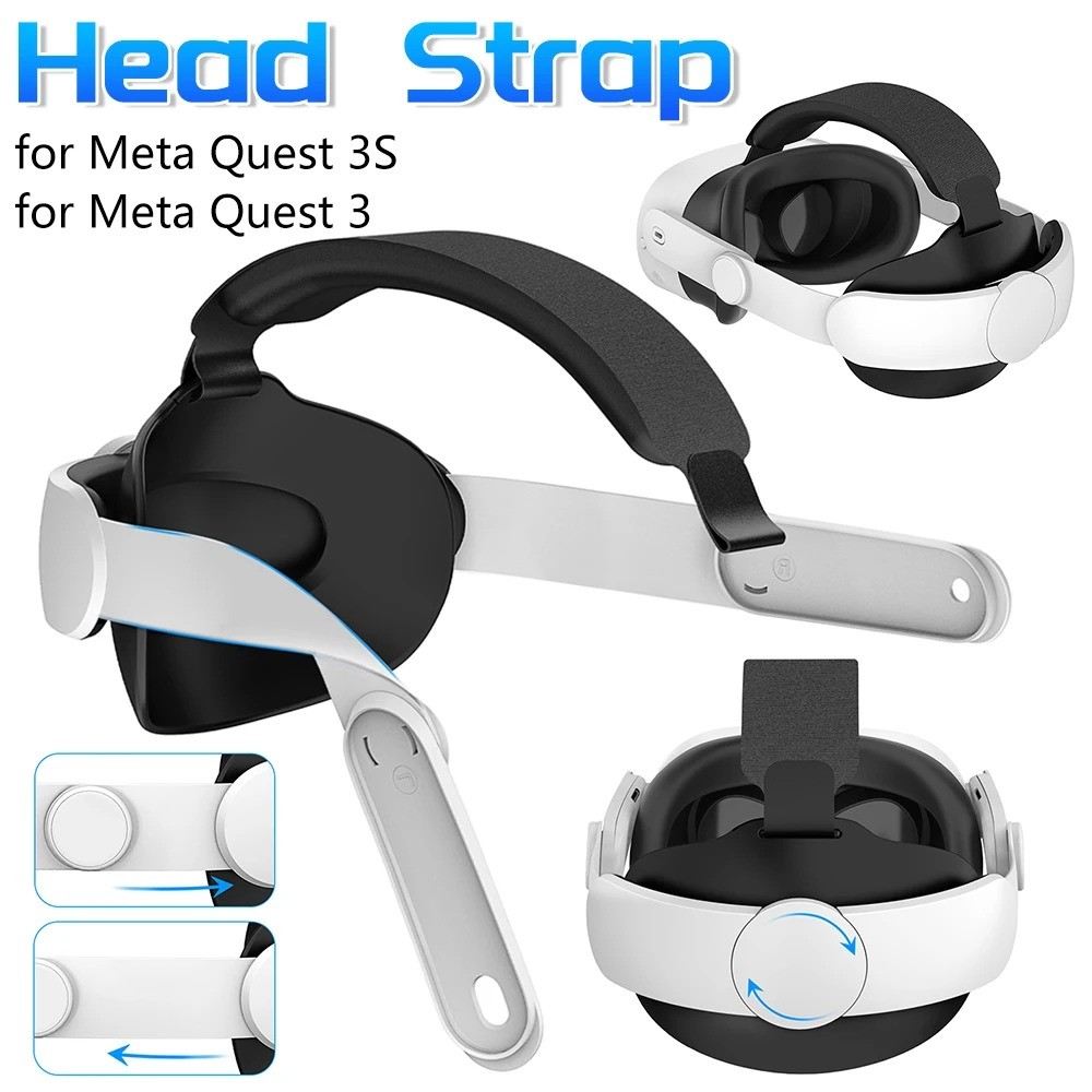 Adjustable Head Strap Reduce Pressure Replacement Elite Strap VR ...