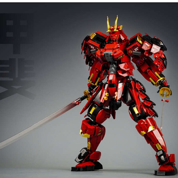Sluban ⭐923pcs Kaji Samurai Robot Building Blocks⭐Tiger of Kafei ...