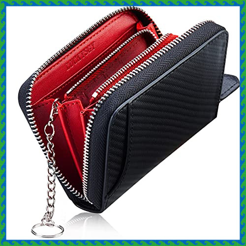 Coin Purse Men's Genuine Leather Coin Case Mini Wallet 8 Card Holders ...